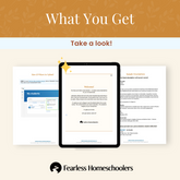 Homeschool Course Descriptions Templates for College Applications ...